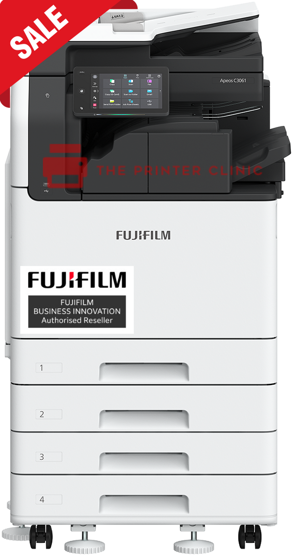 FUJIFILM Apeos C2061 A3 Colour Multifunction Printer with 3x 550 Sheet